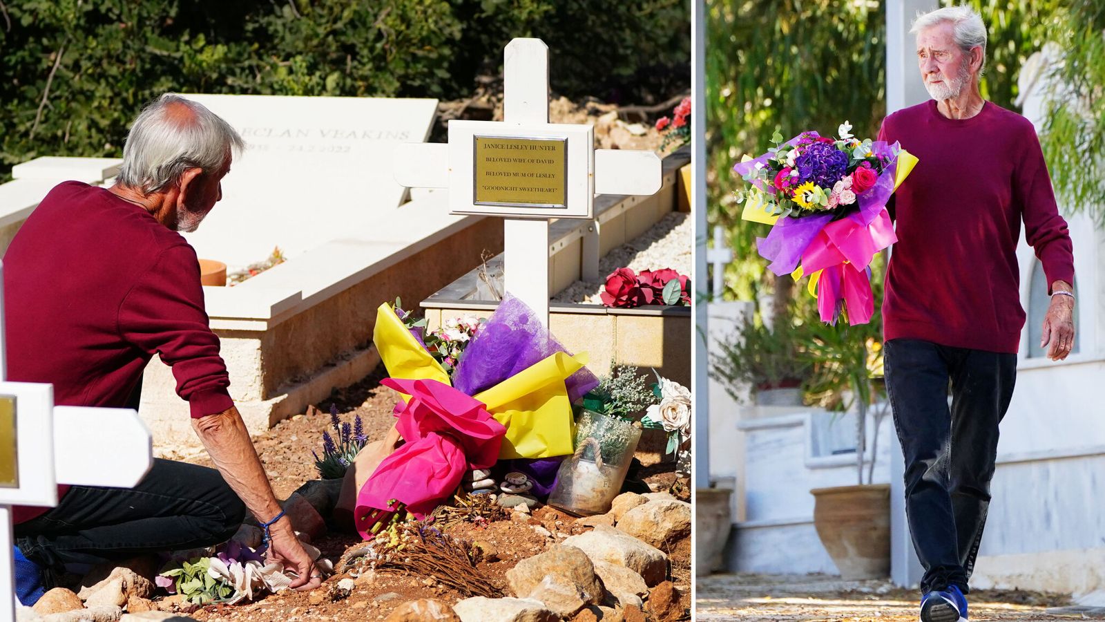 Υπόθεση Τρεμιθούσας: Πήγε λουλούδια και γονάτισε μπροστά στον τάφο της ...
