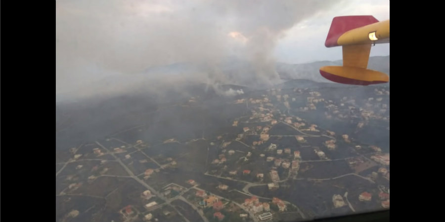 ΦΟΝΙΚΗ ΠΥΡΚΑΓΙΑ ΕΛΛΑΔΑ: Εικόνες που κόβουν την ανάσα - Τα πλάνα του ...