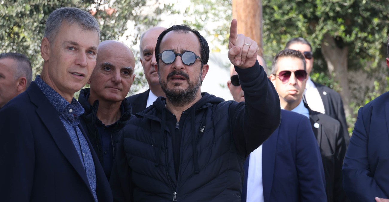 Επίσκεψη του ΠτΔ στην περιοχή «Οικία της Μαρίας» στον Αγιο Δομέτιο ...