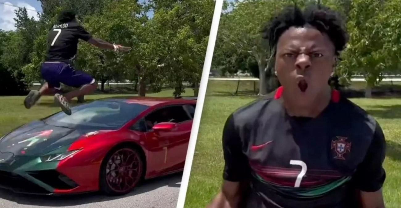 Το τερμάτισε ο IShowSpeed: Πήδηξε πάνω από κινούμενη Lamborghini και ...