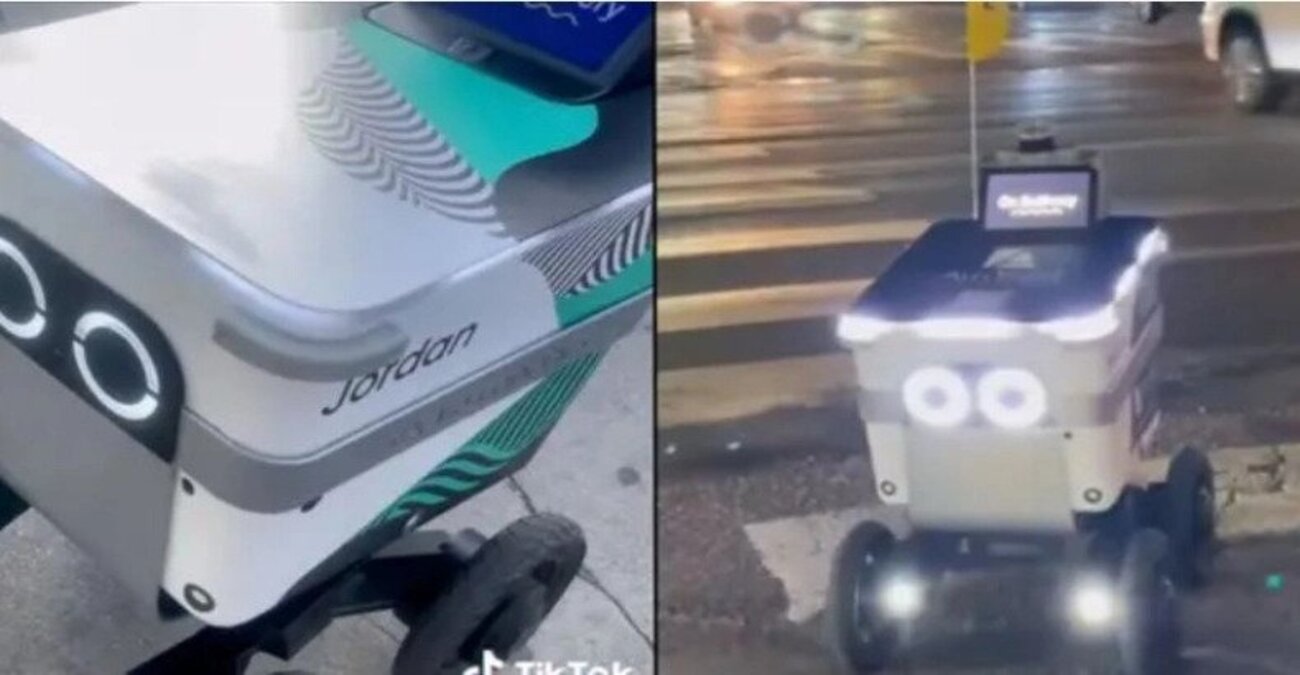 Το είδαμε κι αυτό! TikToker διαφώνησε με τα ρομπότ παράδοσης φαγητού ...