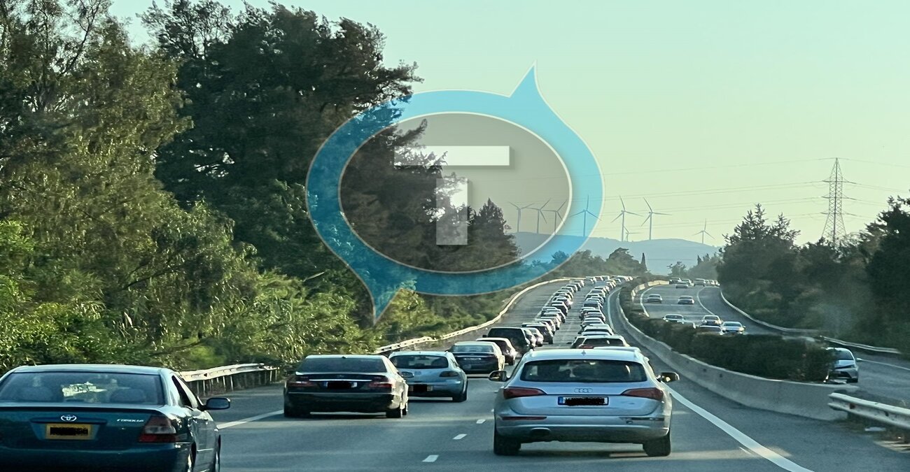 Τεράστιες ουρές στον αυτοκινητόδρομο Πρωταρά προς Λευκωσία λόγω της ...