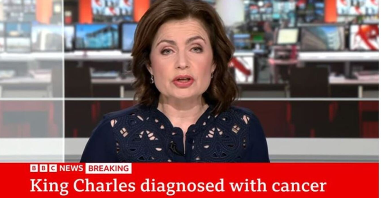 Κάρολος: Η στιγμή που το BBC ανακοινώνει πως ο βασιλιάς του Ηνωμένου ...