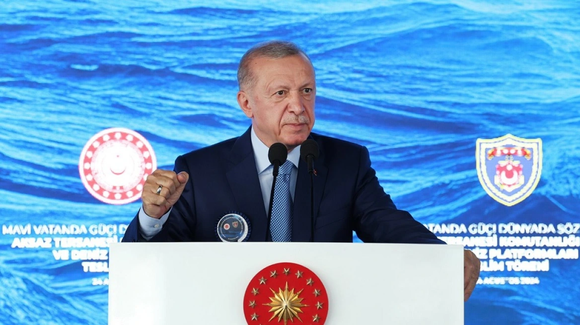Ερντογάν: Θέλουμε ισχυρό ναυτικό για τη Γαλάζια Πατρίδα - Οι φίλοι ...