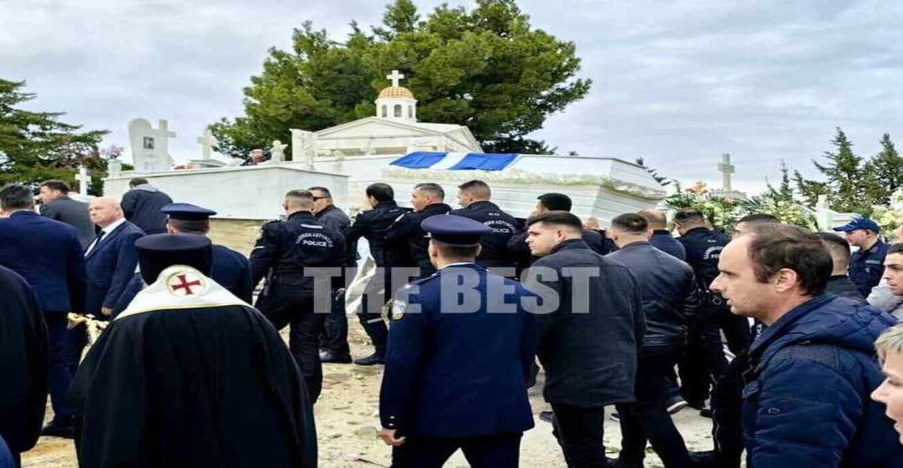 Θλίψη στην κηδεία του 29χρονου αστυνομικού: Οδηγήθηκε ντυμένος γαμπρός ...