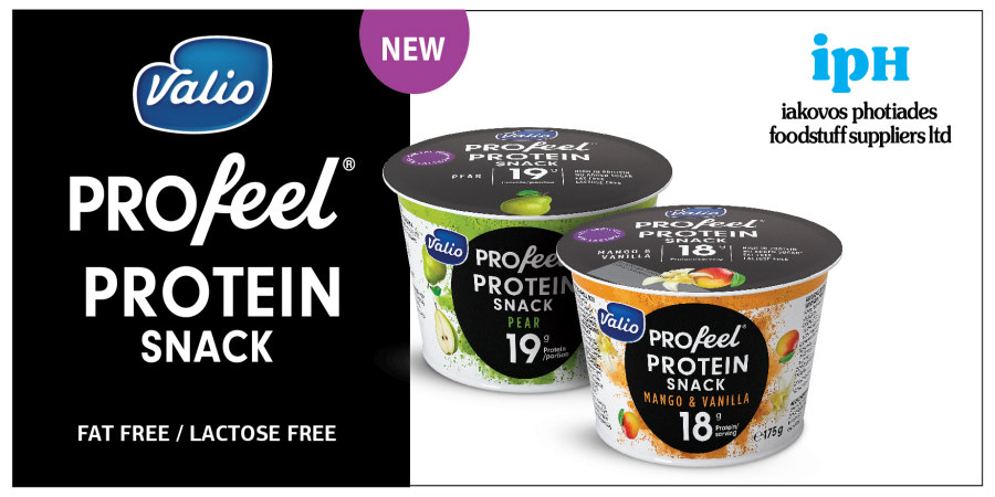 Feed your ambition με τα νέα Valio PROfeel® Protein Snacks