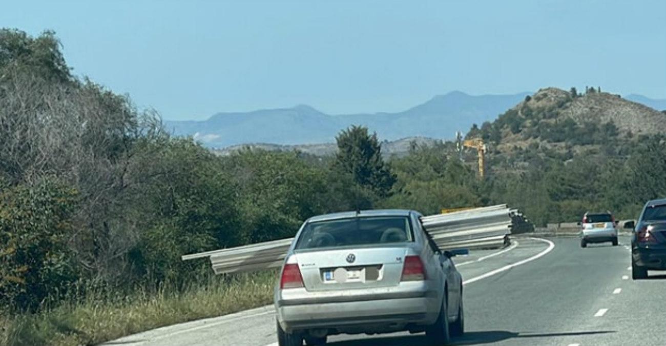 Βγήκε στο «σεργιάνι» οδηγός «κίνδυνος» - Σωλήνες προέξεχαν από τα ...