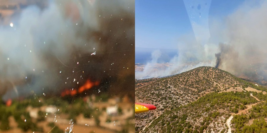 Πυρκαγιά μεταξύ δύο κοινοτήτων – Σε εφαρμογή το «Ίκαρος 2» - Σε ...