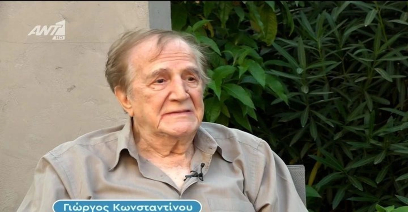 Γ. Κωνσταντίνου: «Είμαι 65 χρόνια στο θέατρο, μου δίνει ζωή. Αν δεν ...