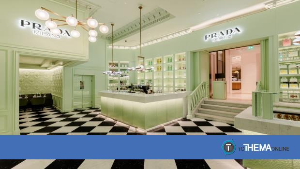 Prada Caffè στο Harrods μέχρι τον Ιανουάριο του 2024 - Δείτε φωτογραφίες